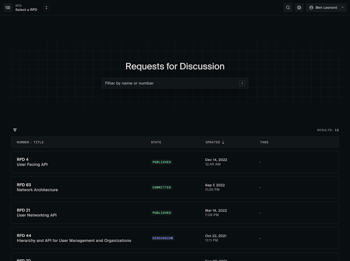 A Tool for Discussion / Oxide